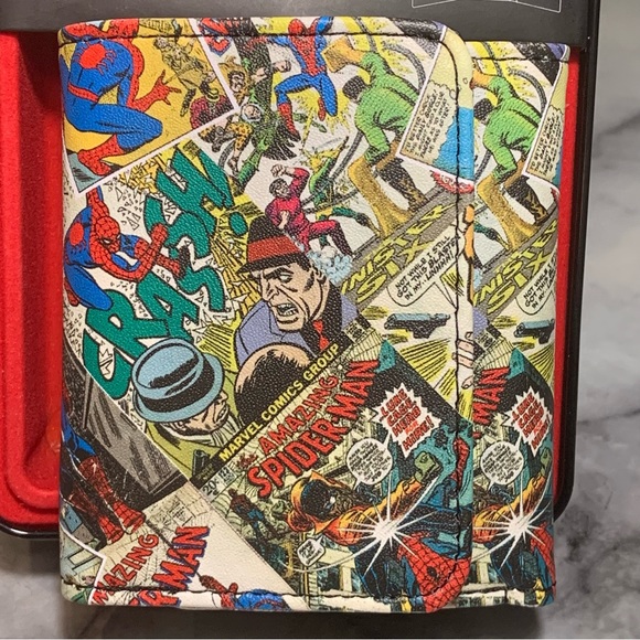 Marvel | Bags | Comic Book Covers Marvels The Amazing Spiderman Trifold ...